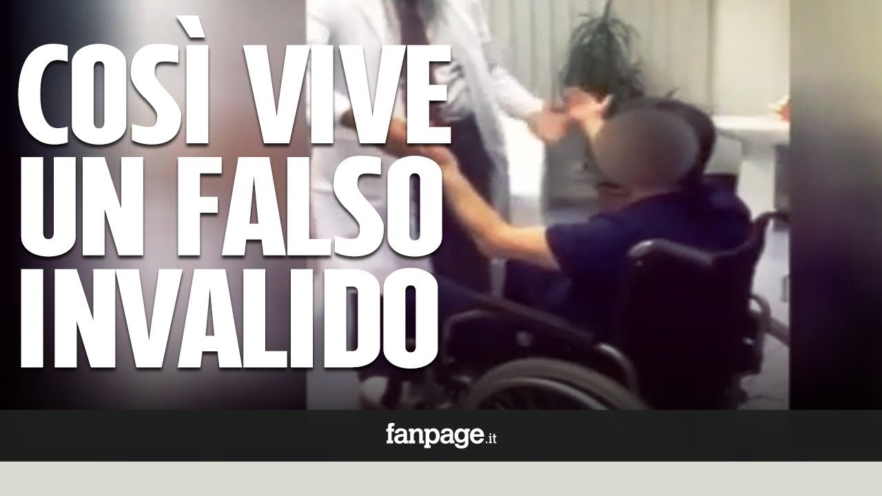 In sedia a rotelle dal medico, il falso invalido tradito dallo ...