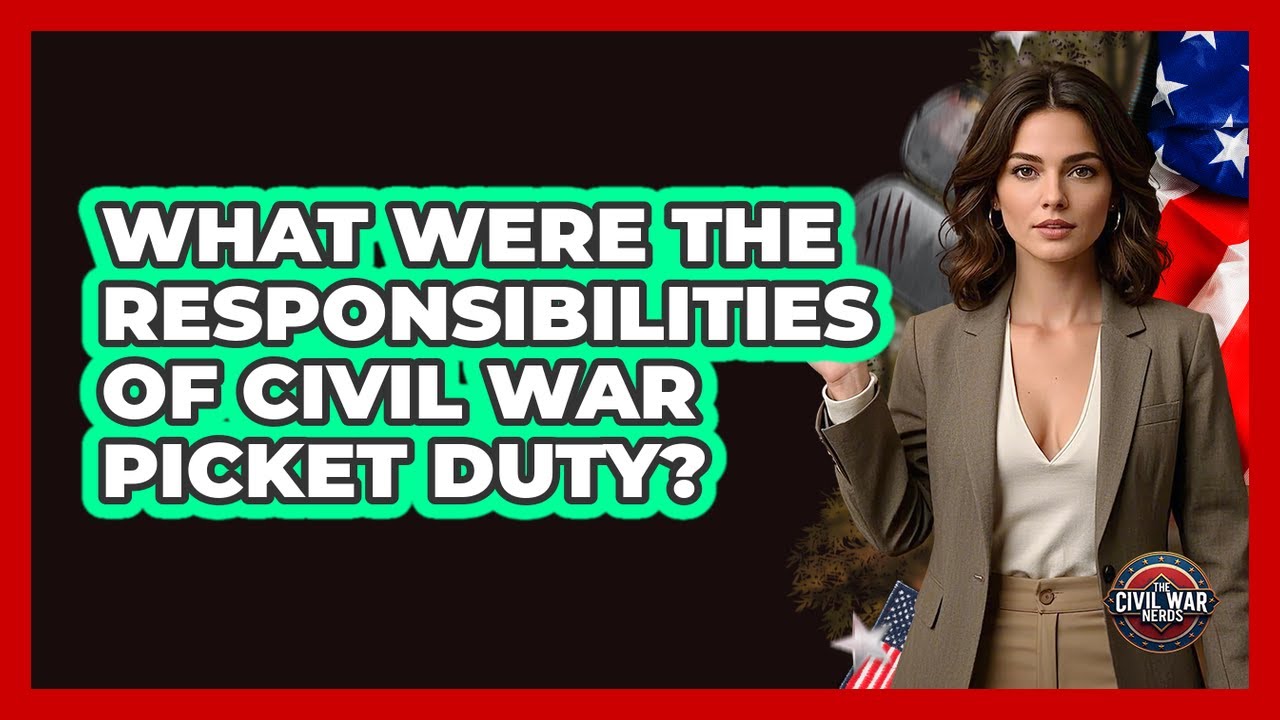 What Were The Responsibilities Of Civil War Picket Duty? - The Civil ...