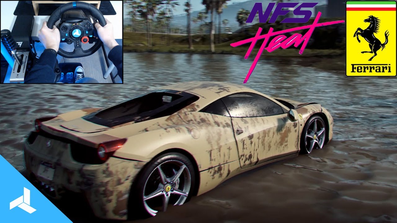 NFS HEAT Rebuilding a FERRARI 458 - Logitech G29 Thrustmaster TSS ...