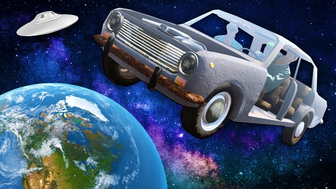 I Flew to Space to Find UFOs in the Long Drive Multiplayer Update ...