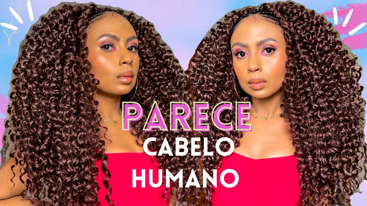 CABELO ORGÂNICO CACHEADO - PENTEADO ENTRELACE + TRANÇAS NAGÔ - YouTube