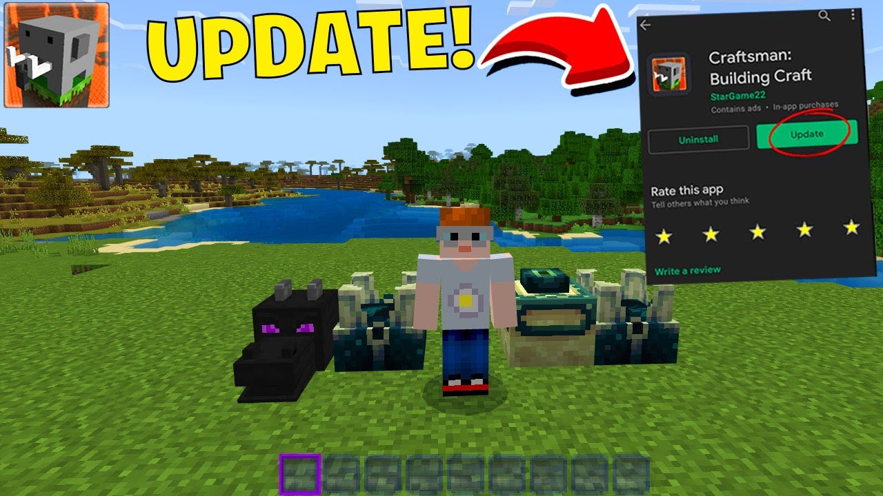 New UPDATED Craftsman On Play Store Is Amazing 🥰 - YouTube