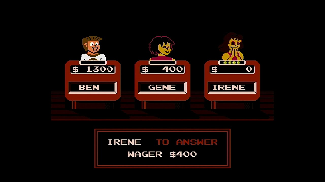 Jeopardy Jr Edition NES 2nd Run Game 28 - YouTube