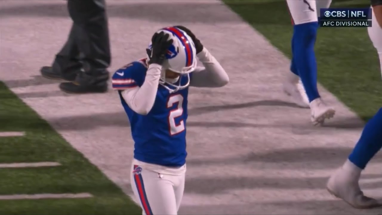 Tyler Bass misses the game tying 44 yard field goal vs Chiefs | 2024 ...