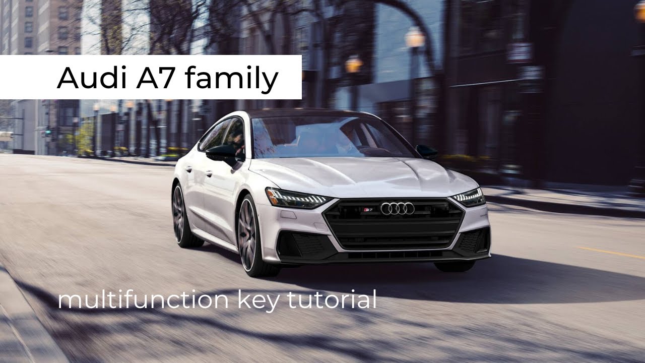 A7 Family | Multifunction Key Tutorial - YouTube