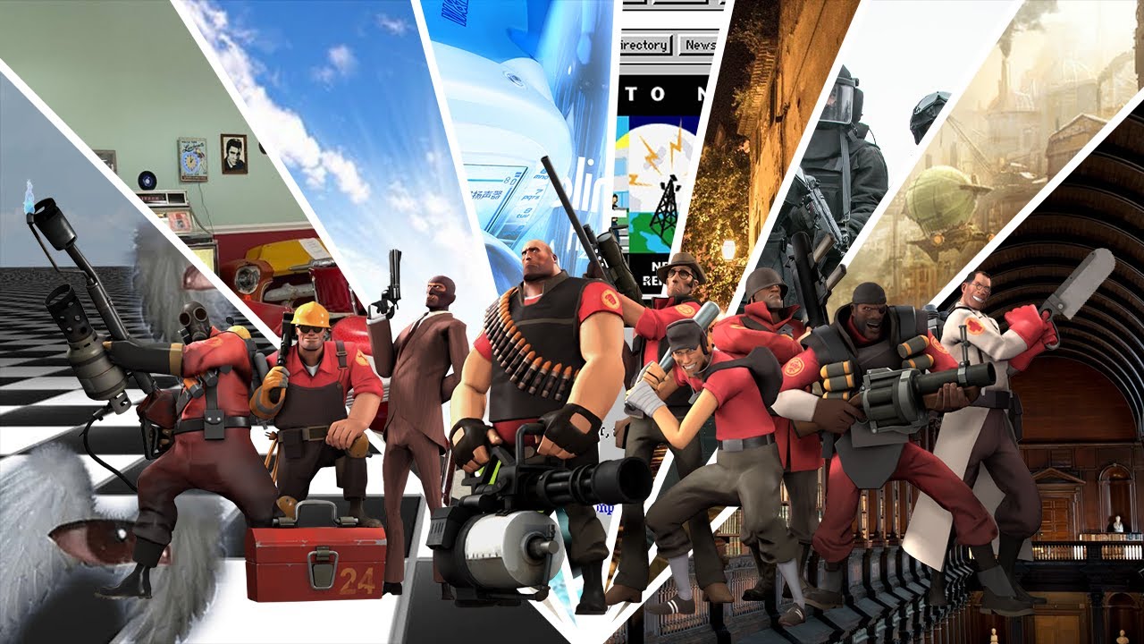 [TF2 kits.ai] The Mercs argue about their Favorite Aesthetics - YouTube