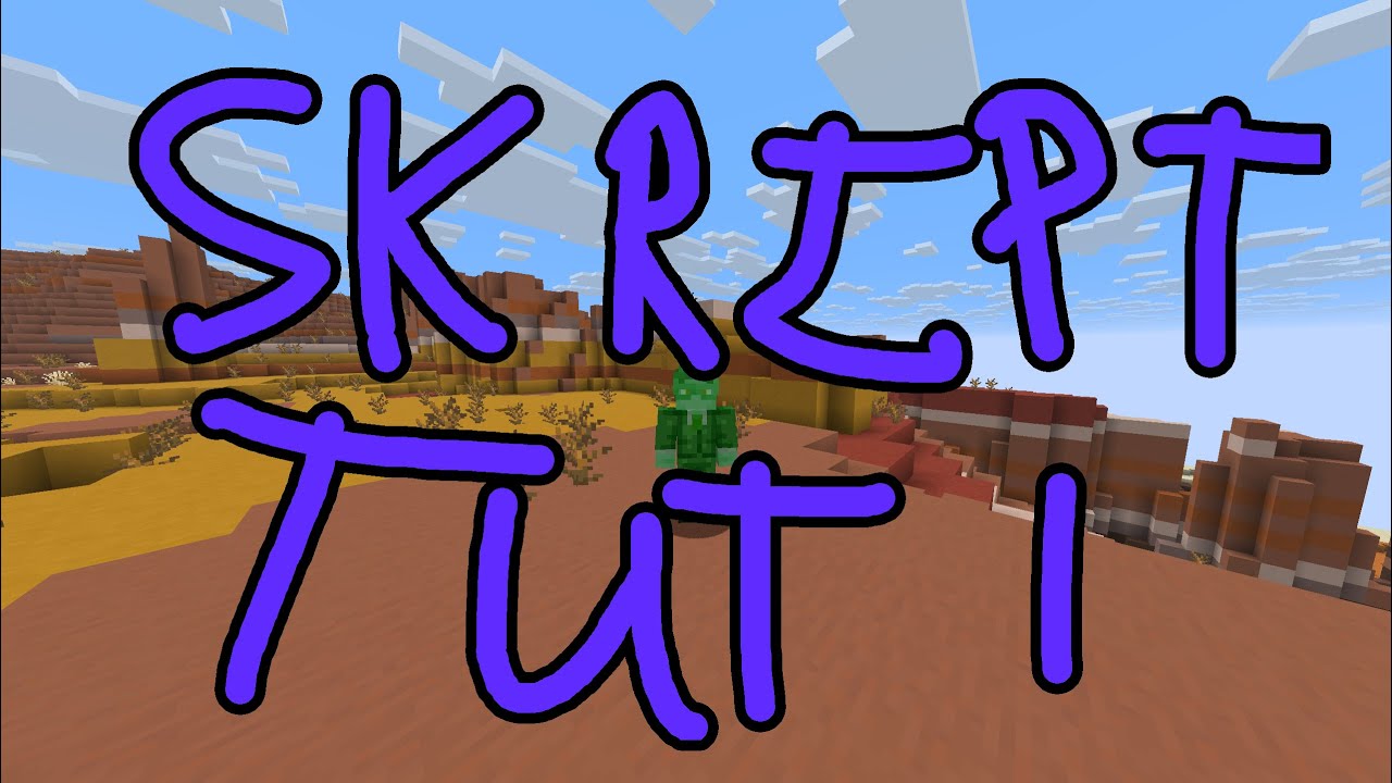 How to set up a server and install Skript. (Skript Tutorial 1) - YouTube