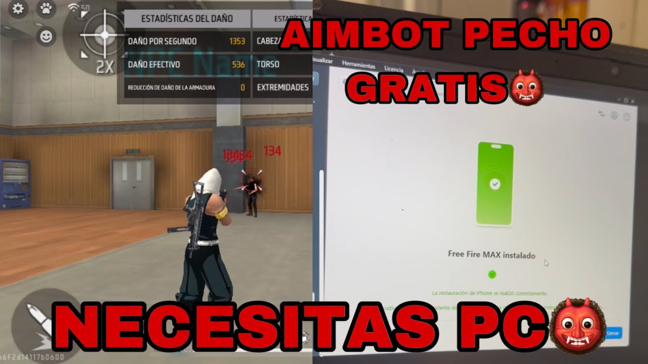 🔥XIT AIMBOT PECHO GRATIS PARA (FREE FIRE) FULL RANK PARA CUENTAS PRINCIPALES👹 - YouTube