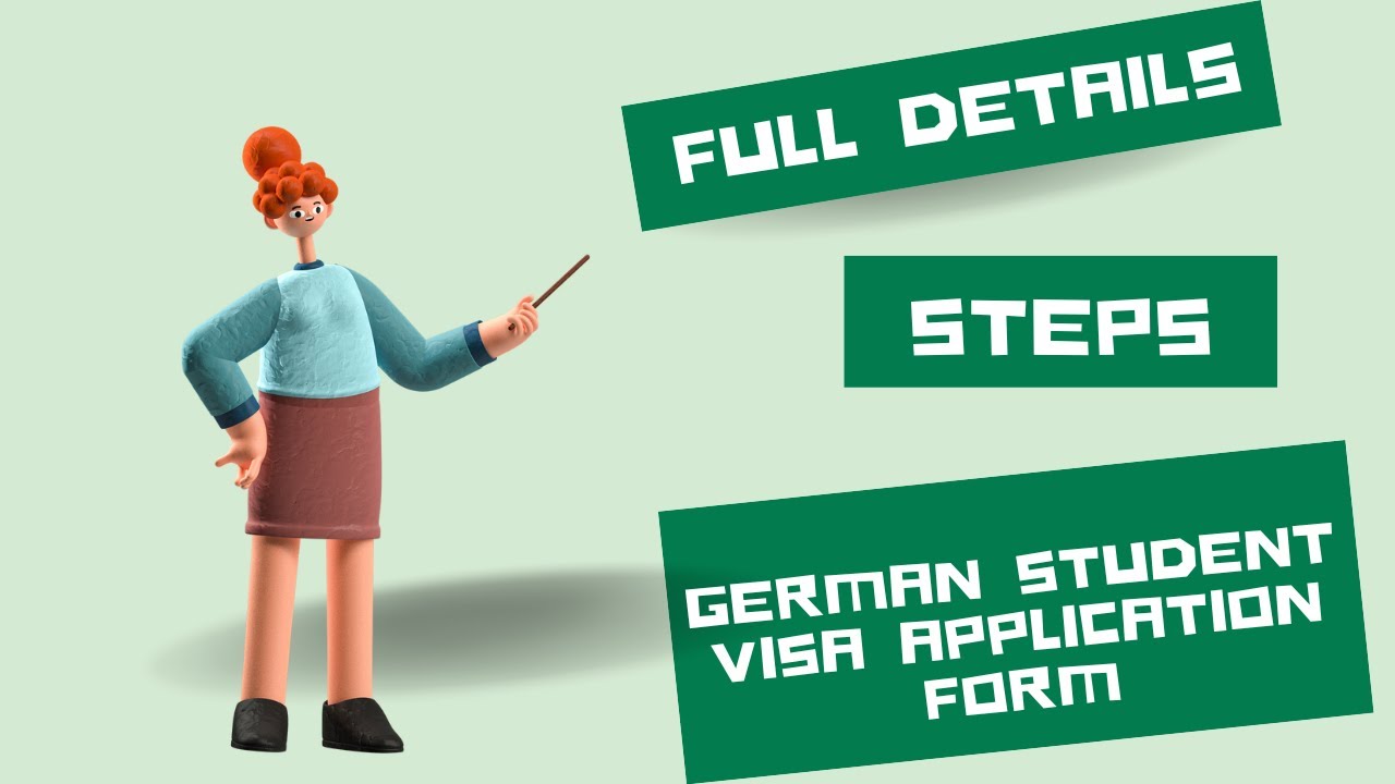 "Step-by-Step Guide: How to Fill Up the German Student Visa Application ...