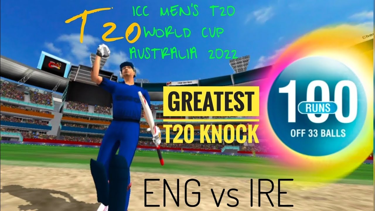 ICC Men's T20 WC 2022 | ENG vs IRE Match Highlights | England best ...