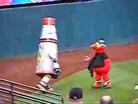 Mascot Fight - YouTube