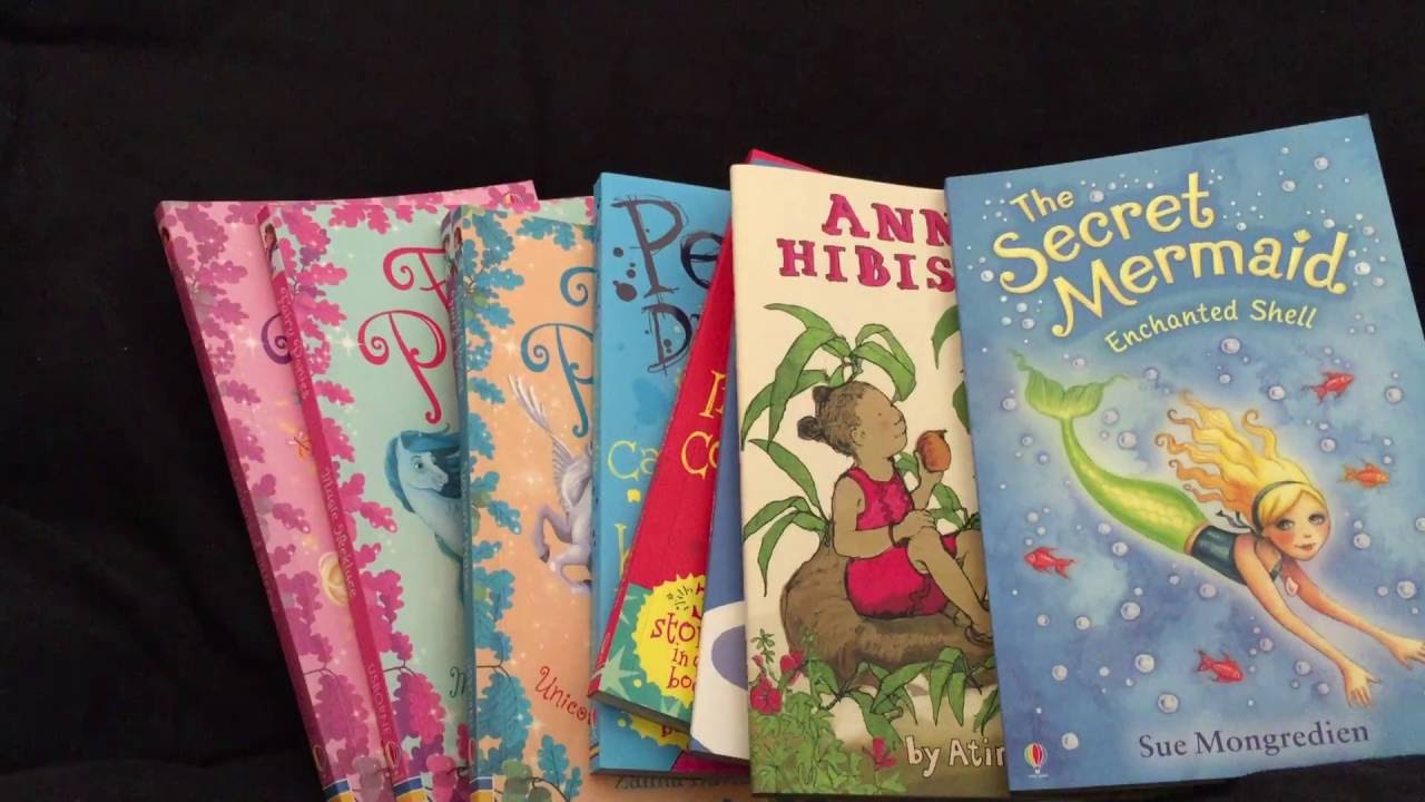 The Usborne Bookshelf - Chapter Books 5-12 year olds - YouTube