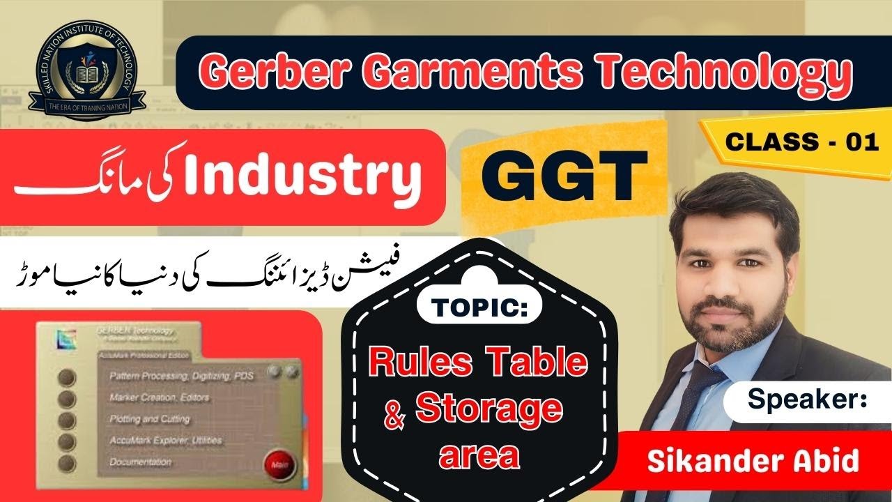 Pattern designing (GGT) class 1 - YouTube