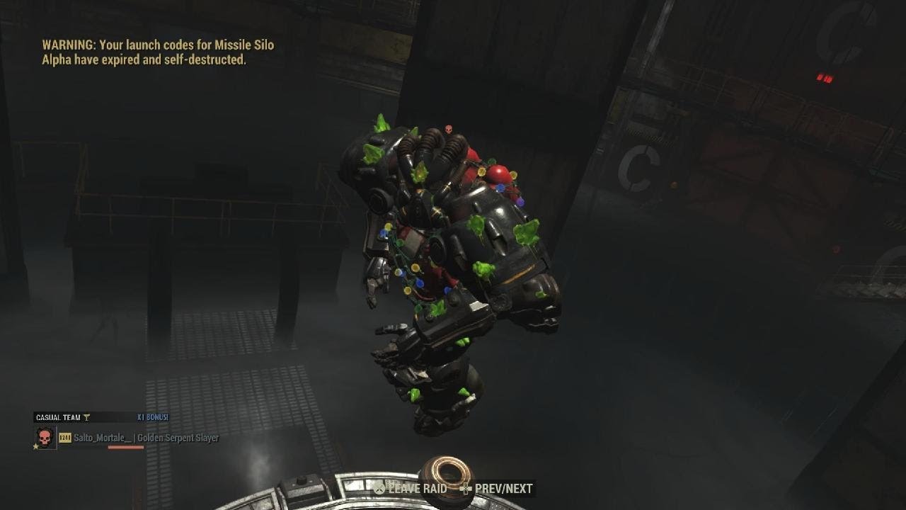 FO76's RAID most times killed boss - robot EN06 fixed - YouTube