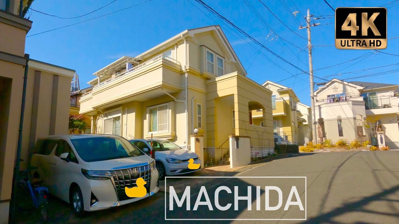 🇯🇵 Beautiful RESIDENTIAL AREA in MACHIDA - TOKYO - End of the morning ...