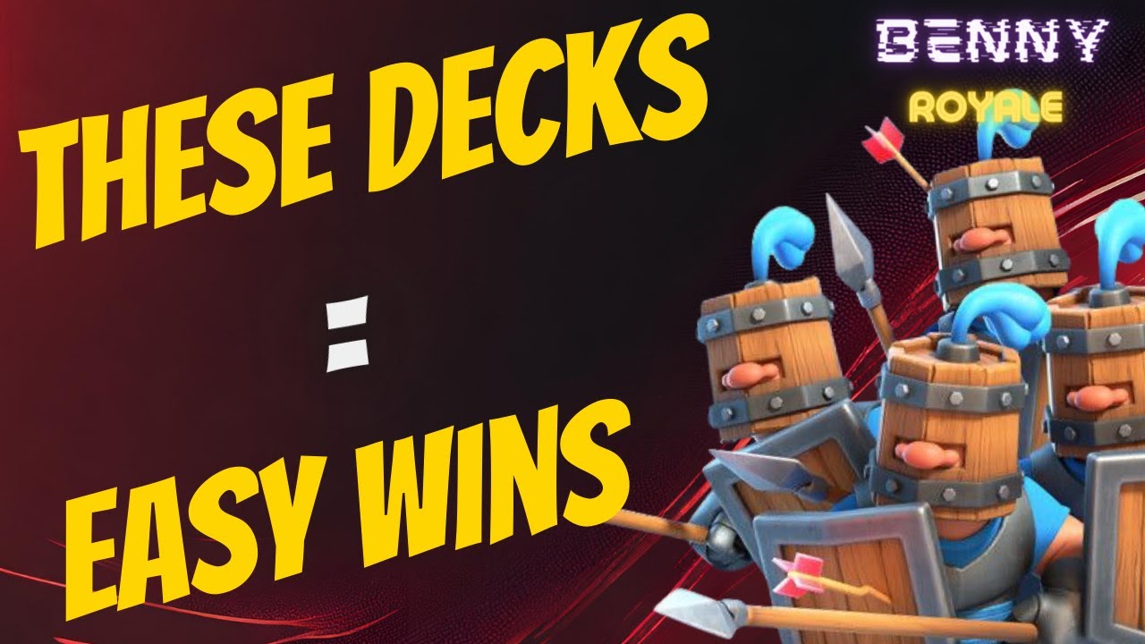 THE *BEST* DECKS FOR LADDER IN CLASH ROYALE 🏆 - YouTube