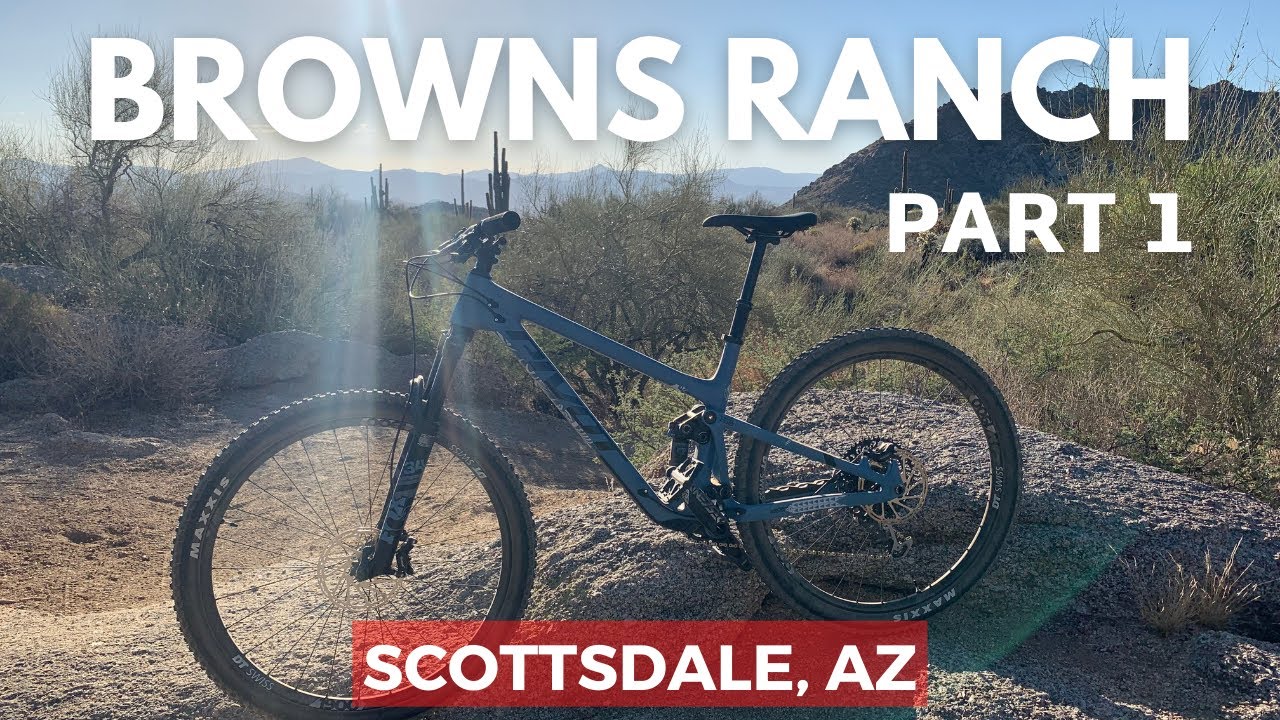Browns Ranch Bike Day - Part 1 [4k] Scottsdale AZ | Pivot Trail 429 ...