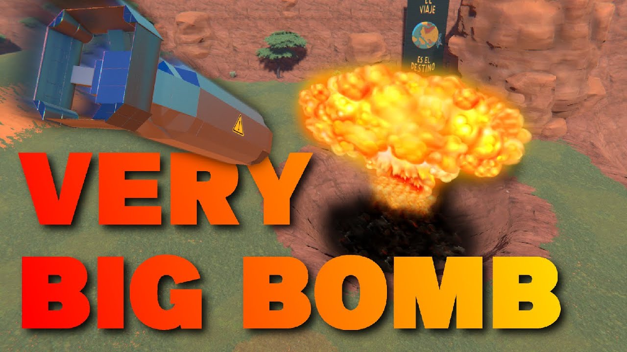 Using an Enormous Bomb to Disintegrate Builds - Trailmakers - YouTube