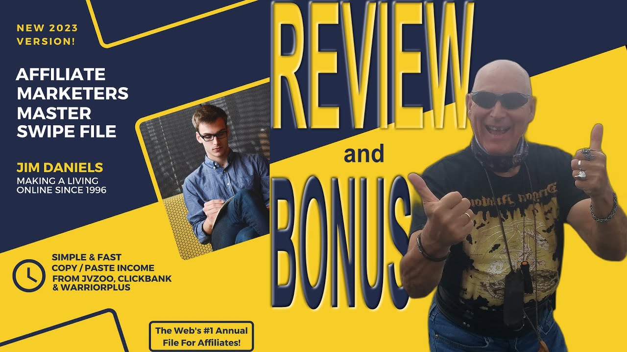 'Affiliate Marketers Master Swipe File' Review and Bonus - YouTube