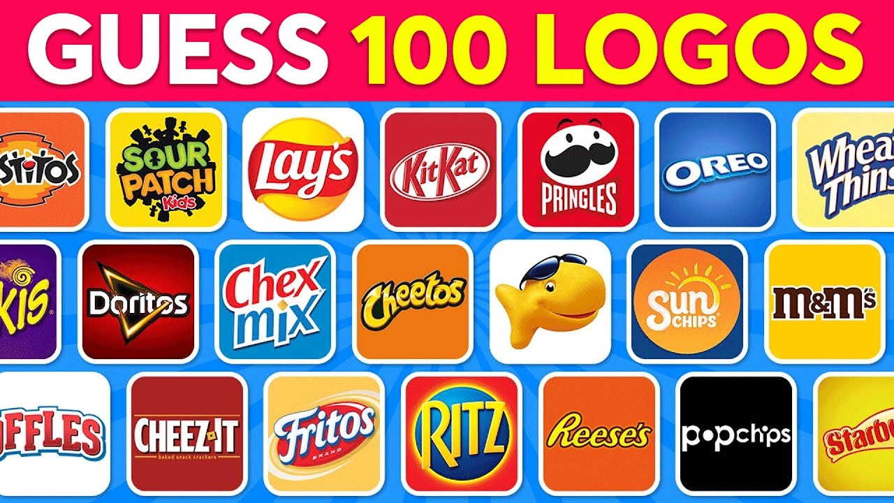 Guess The Snack Logo in 3 Seconds | 100 Famous Logos 🍔🍫 Logo Quiz 2024 ...