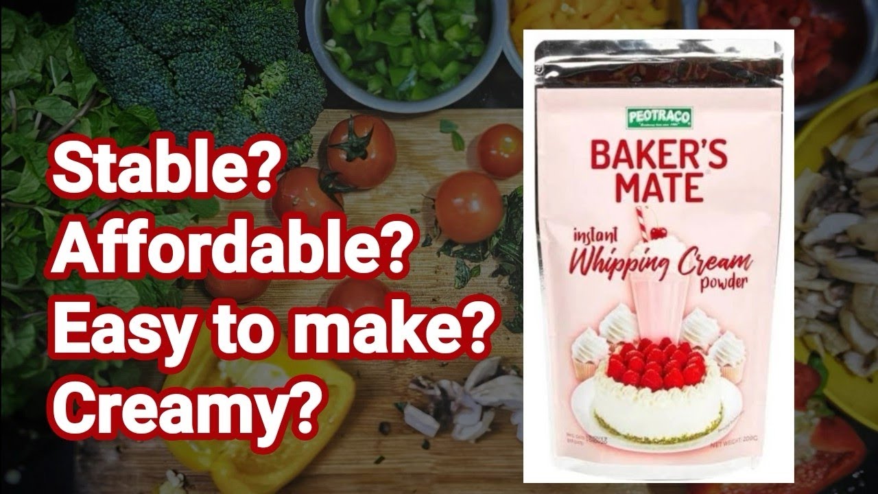 Baker's mate whipping cream review | #lutongbahay - YouTube