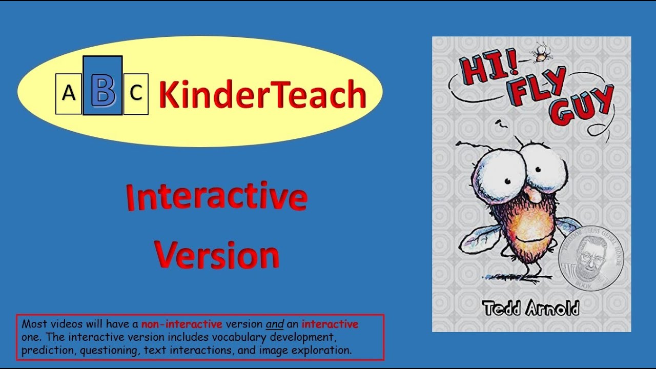 Hi! Fly Guy - Interactive Read Aloud - YouTube