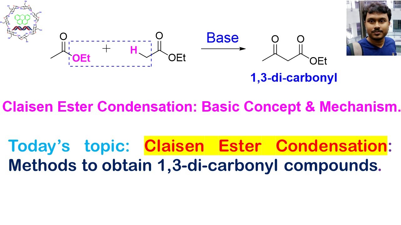Claisen Ester Condensation (Part 1): Basic concept, Mechanism and ...