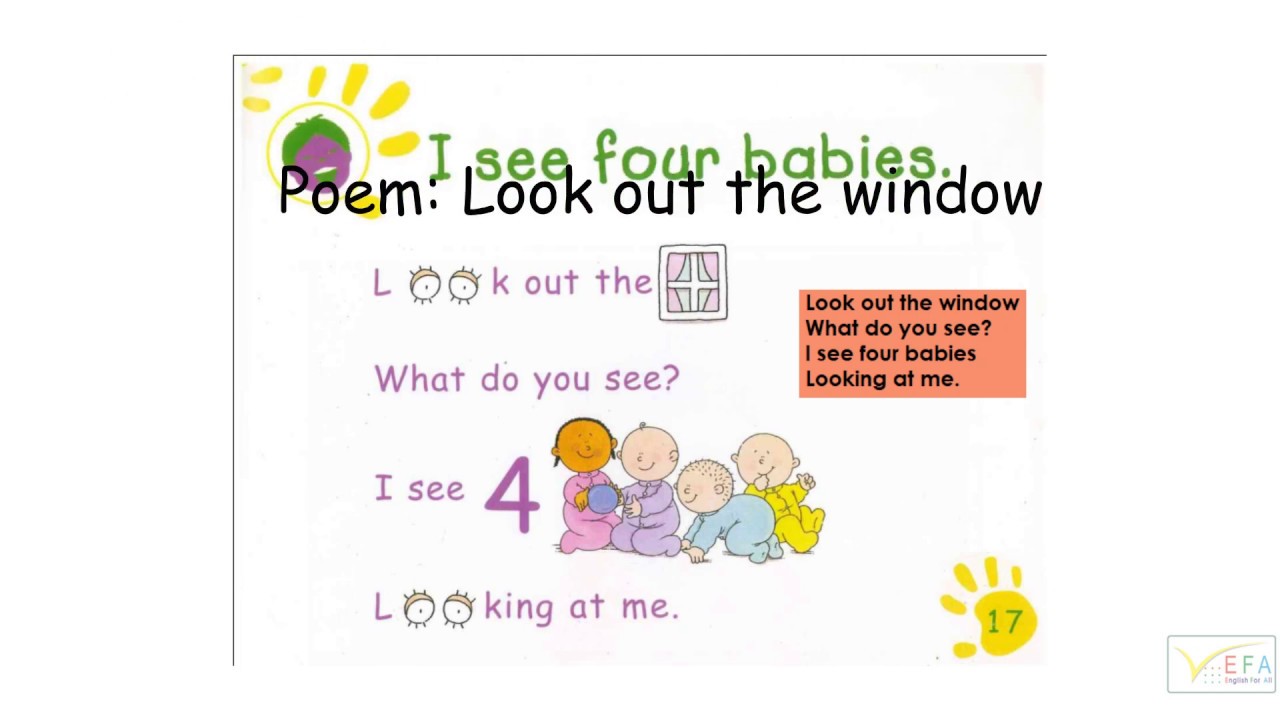 Fingerprints 2 | Unit 2 - Poem: Look out the window - YouTube