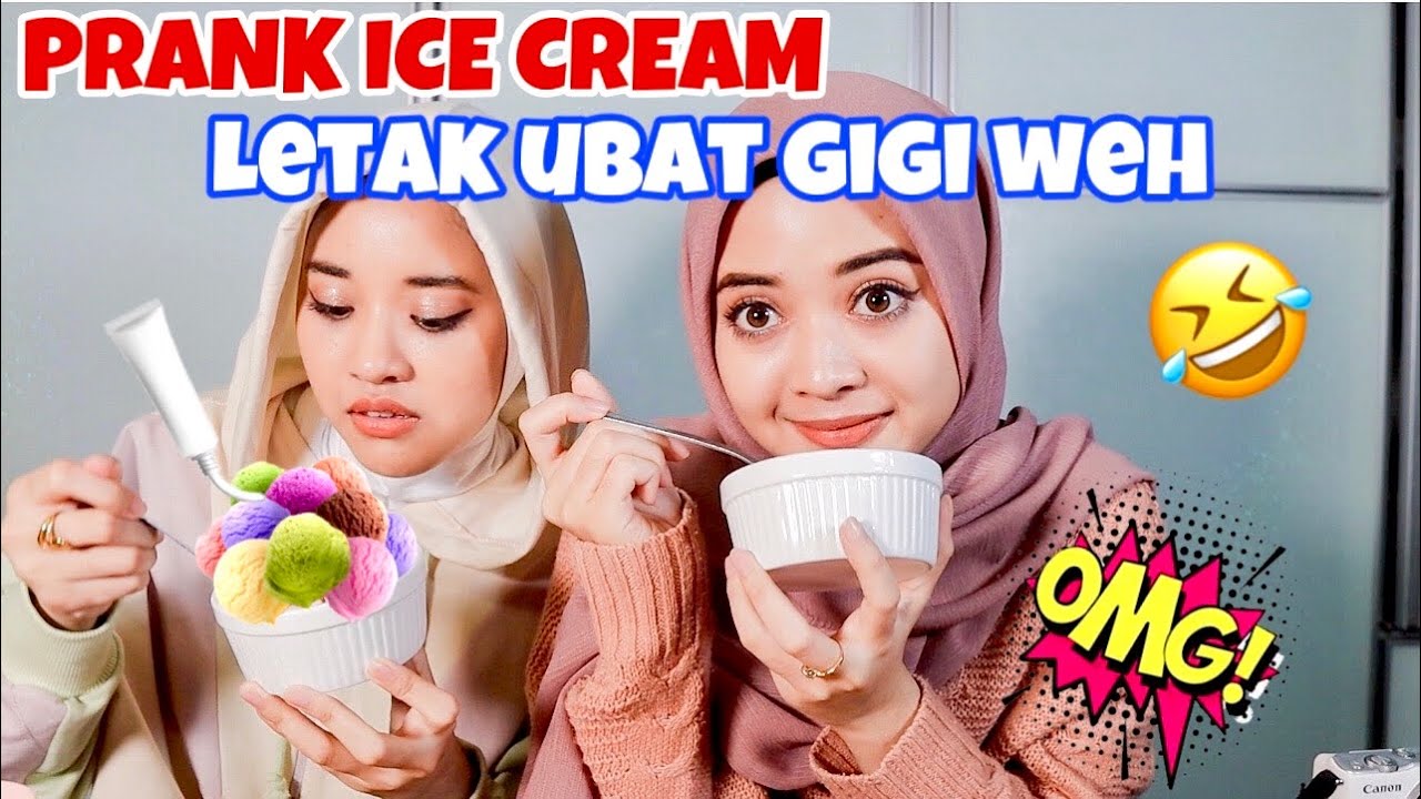 PRANK Aiskrim Letak ubat gigi , saffa marah gila wehh 😂 ️ - YouTube