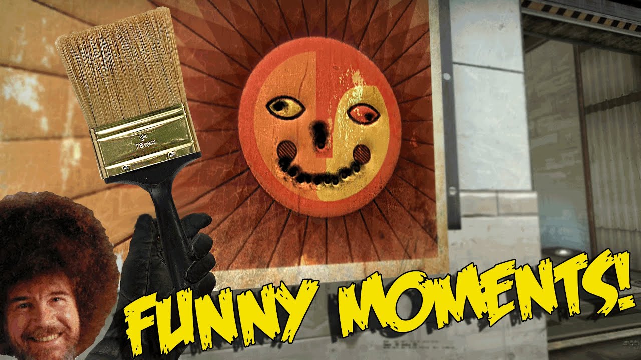CS:GO FUNNY MOMENTS - PAINTING IN COUNTER STRIKE, BIGGEST TROLL EVER ...
