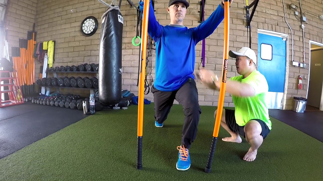 A Better Way to Lunge - Stick Mobility Exercise - YouTube
