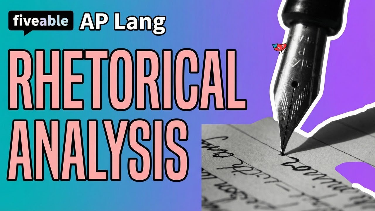 AP Lang - Rhetorical Analysis: Thesis & Body Paragraphs | Fiveable Cram ...