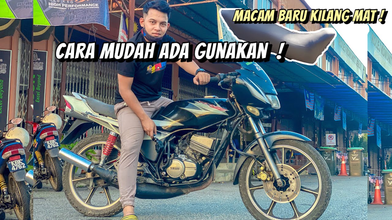Span Nipis? Cara Mudah & Jimat Diy Seat Rxz Jadi Macam Baru ! - YouTube