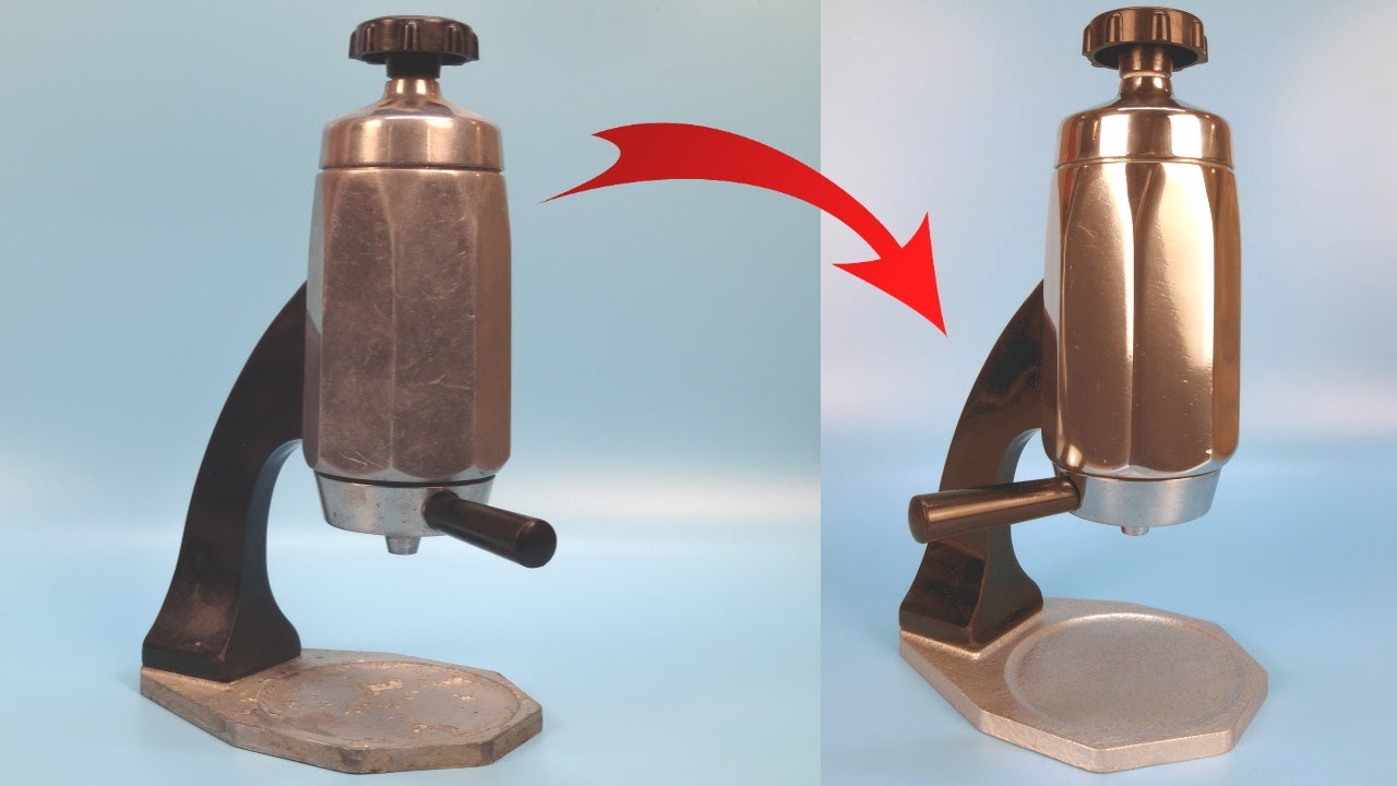 Restoration of a Vintage Electric Coffee Maker. Made in the USSR. - YouTube