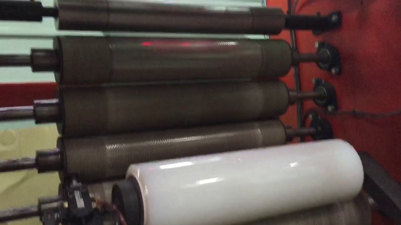 Pre-Stretch film producing - YouTube