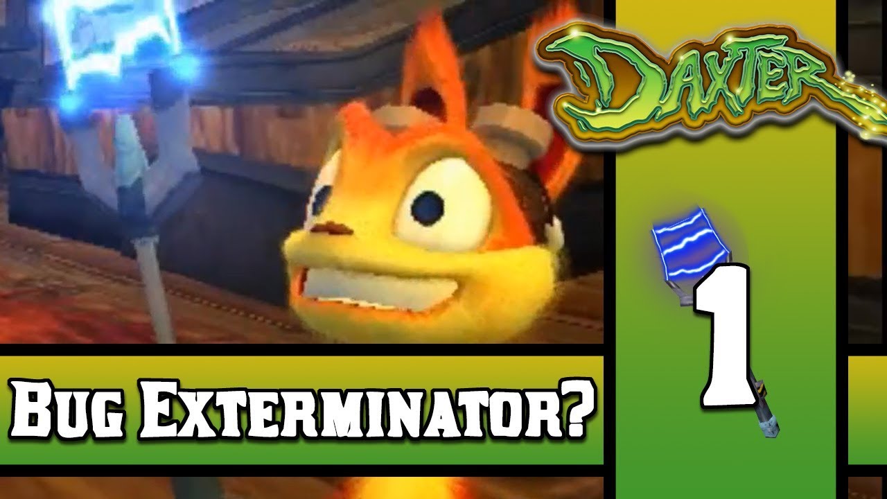 We're A Bug Exterminator Now? *BLIND* (Daxter Pt.1) - YouTube