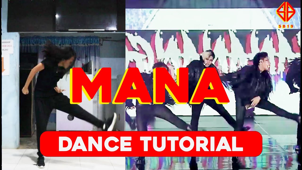 SB19- Mana | Dance Tutorial by trisha eupina - YouTube