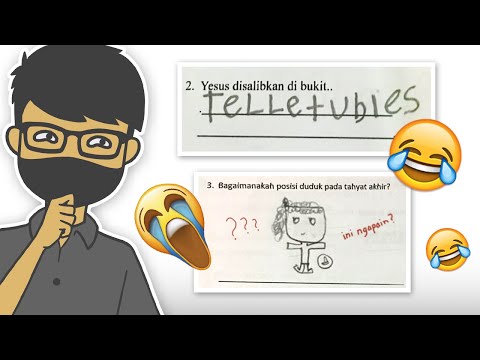 JAWABAN UJIAN VIRAL TERLUCU 🤣😭 part 6