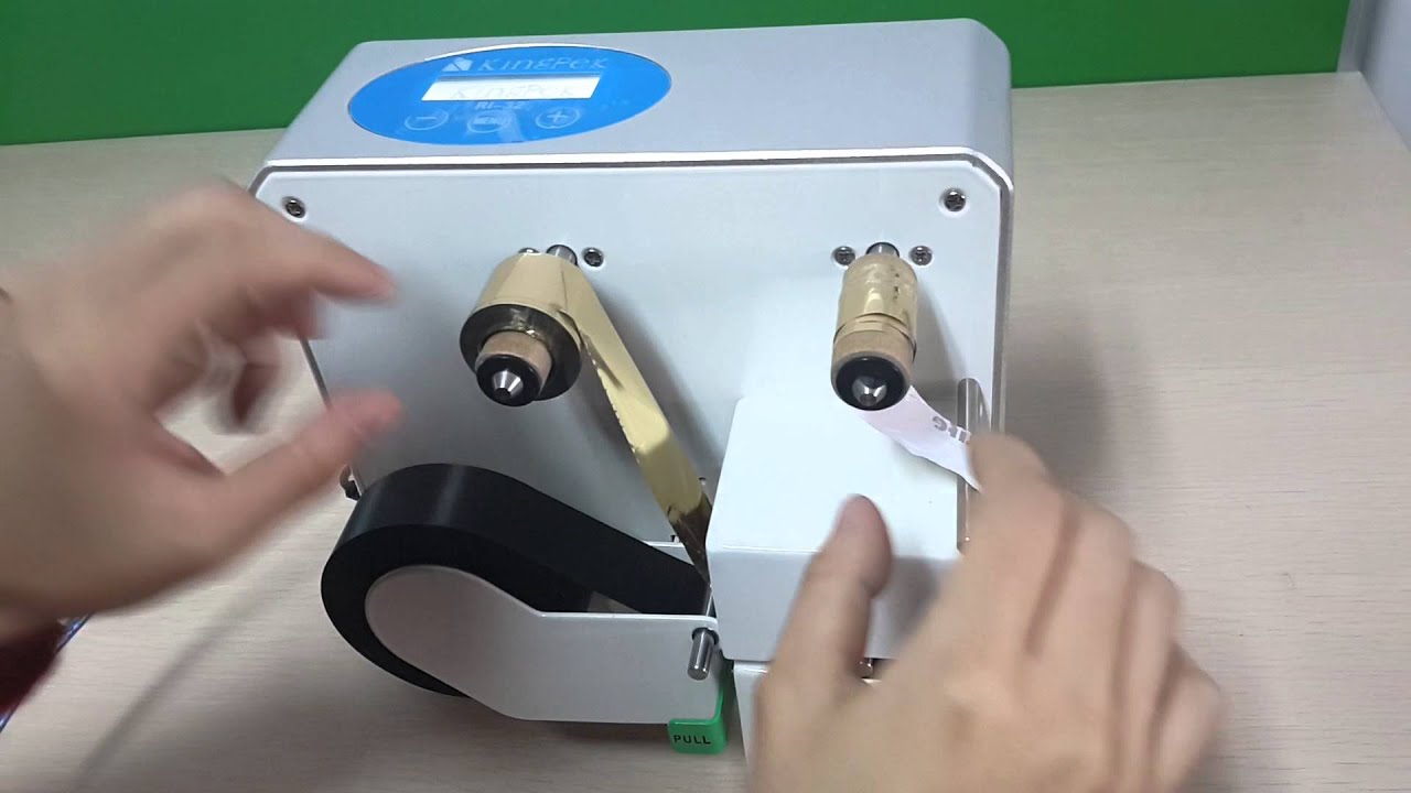 Ribbon Printer Machine RI-32 Operation Instruction - YouTube