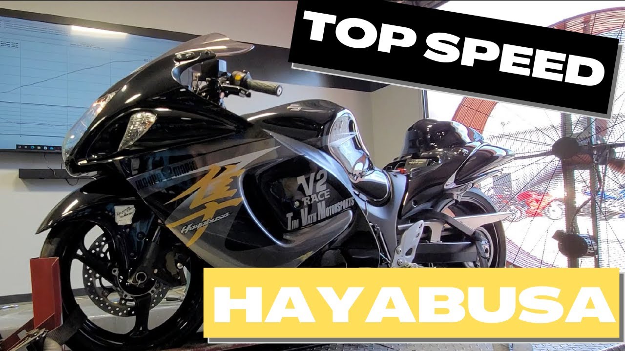 Touch Up Dyno Tune on a Hayabusa testing for Top End Speed - YouTube