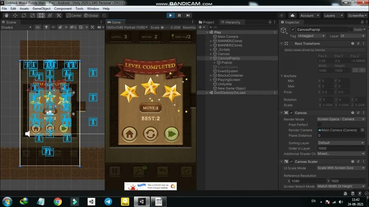 Unblock Wood Puzzle Unity Game Source Code #unity #unity3d #unitydev #unitydeveloper #sourcecode ...