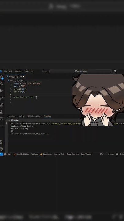 From Zero to Python Hero | My Coding Journey Begins🧑🏻‍💻🥹! AmyyCodees ...