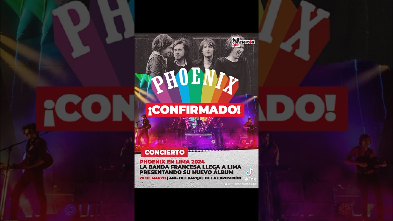 Phoenix en Lima 2024 @wearephoenix. Producido por @VeltracMusic - YouTube