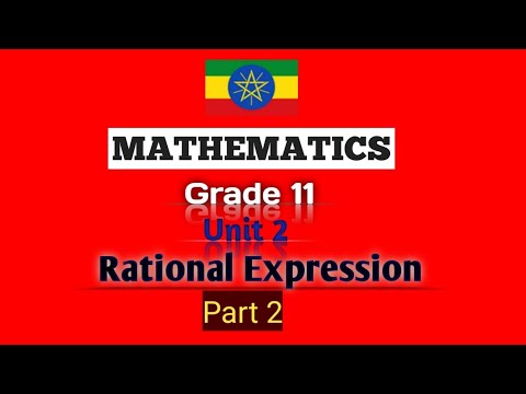 Grade 11 Maths unit 2 Ex.2.1& Act 2.2|| Part 2 Maths With Fikru||New ...