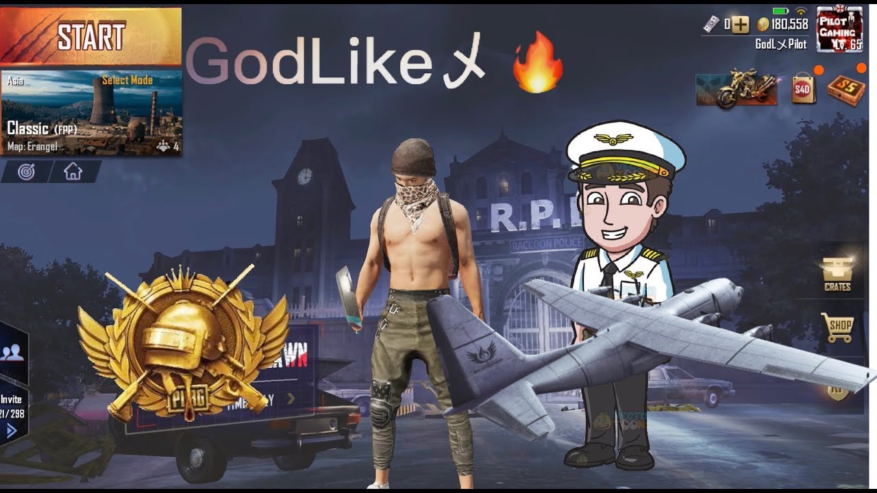 Who is GodL Pilot? | Real Pilot? | Stats Career Everything | PUBG ...