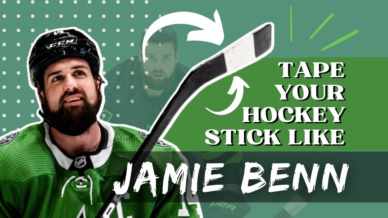 TAPE YOUR HOCKEY STICK LIKE JAMIE BENN (unique tape job by an NHL ...