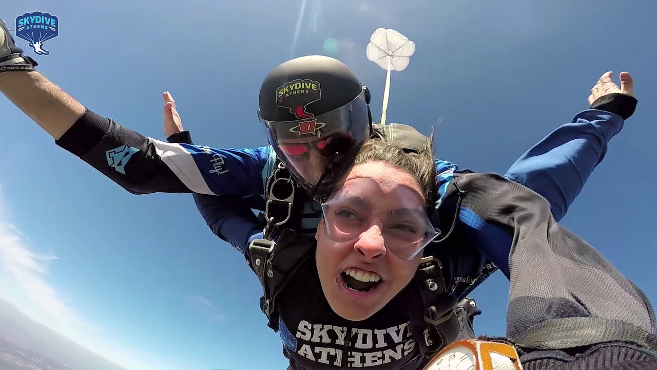 TANDEM SKYDIVING AT SKYDIVE ATHENS!!! WE LOVE TO FLY FROM 14.000 FT ...
