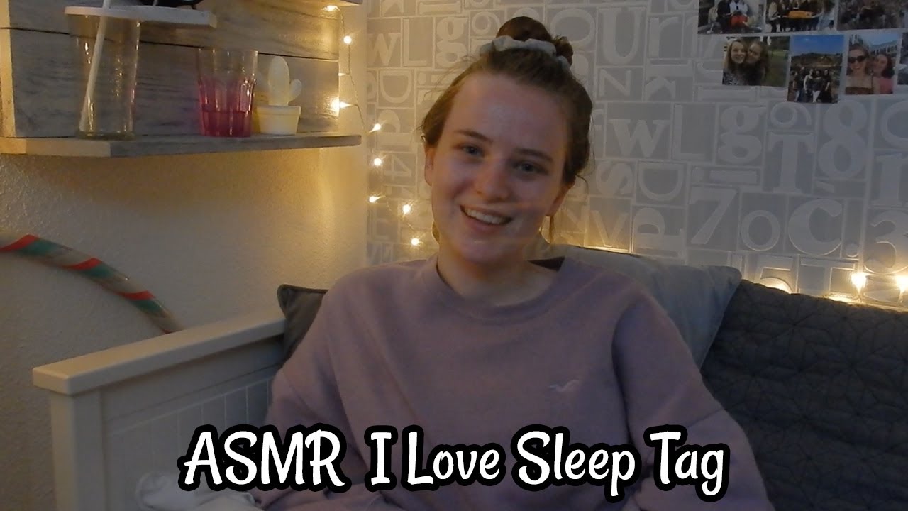 ASMR Kletsen: I Love Sleep Tag 😴🌛 | Nederlands Dutch || ASMR Mandy Denise - YouTube