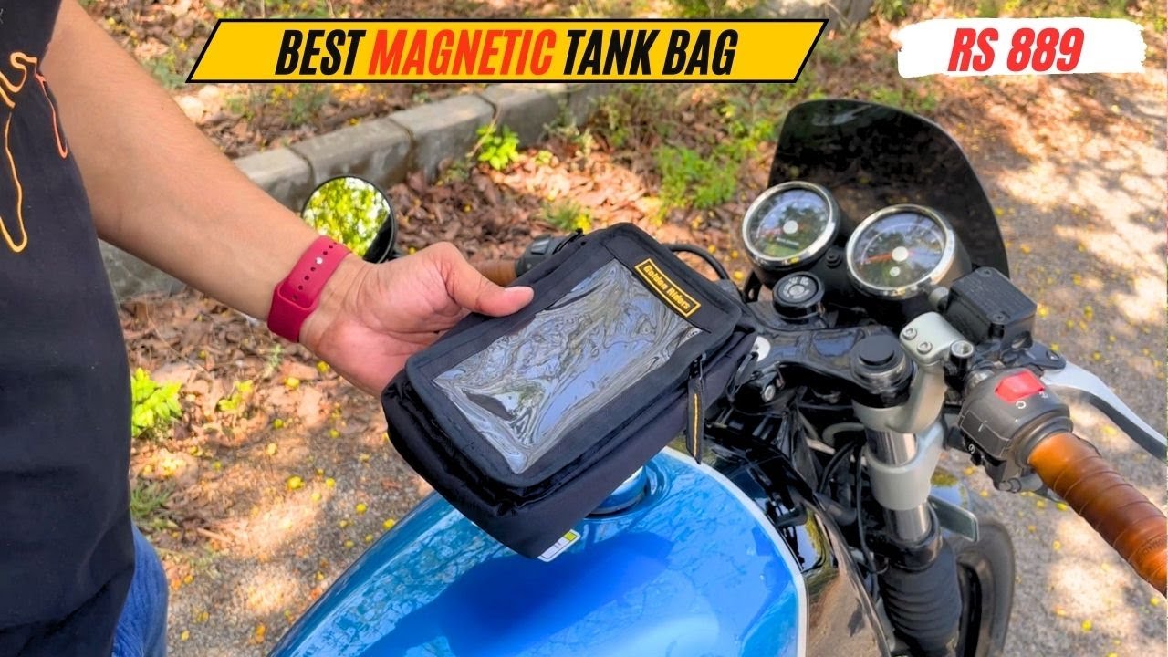 Best Tank Bag for Continental GT 650 🔰 Magnetic Tank Bag for bike # ...