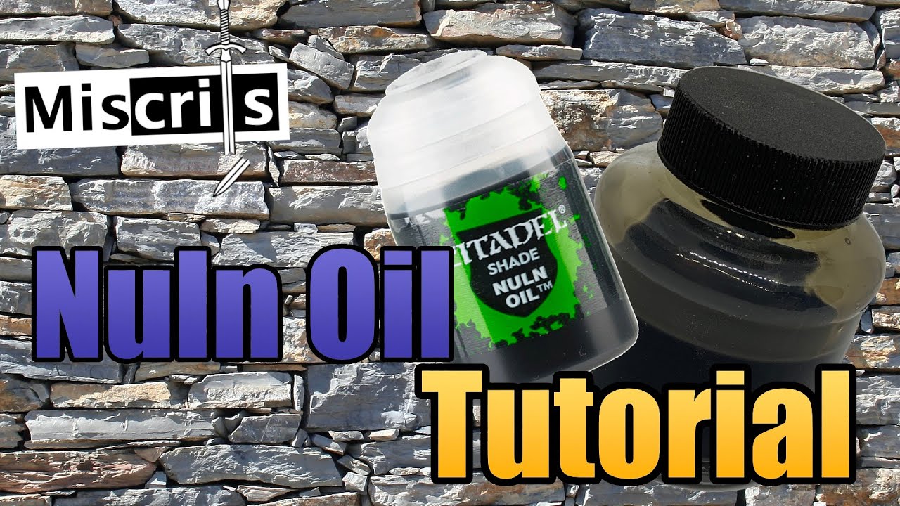 How to make your own Nuln Oil - YouTube
